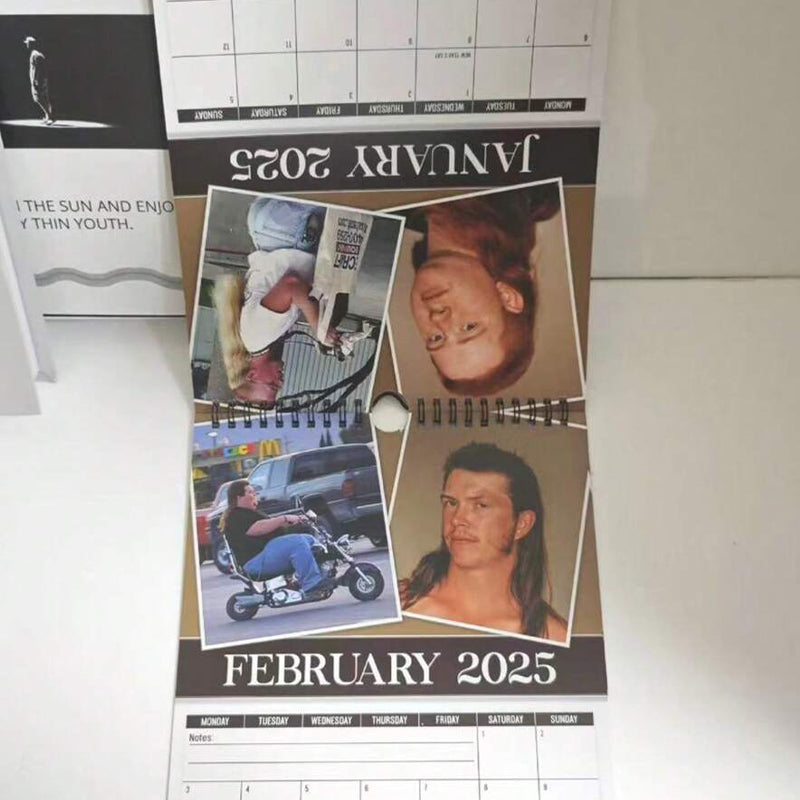 2025 World's Greatest Mullets Calendar – gohomie