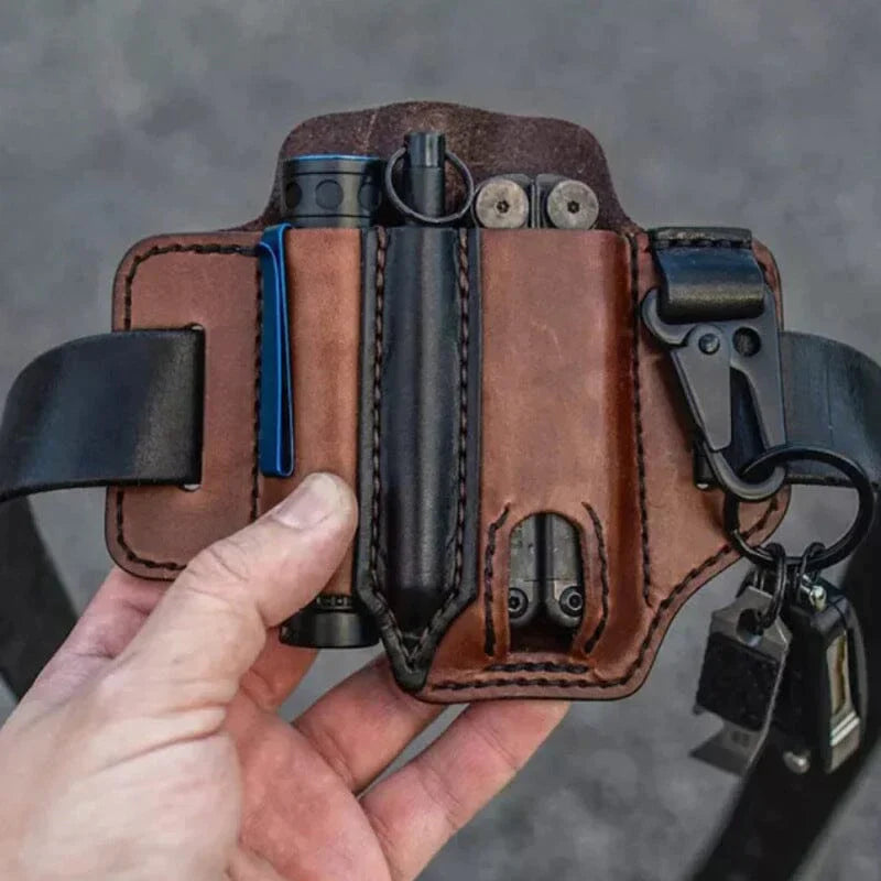 EDC Multi-Tool Belt Loop Leather Sheath – gohomie