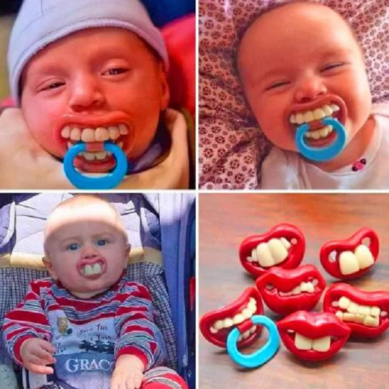 Funny Teeth Baby Pacifiers – gohomie