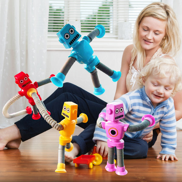 Telescopic Suction Cup Robot Toy – gohomie